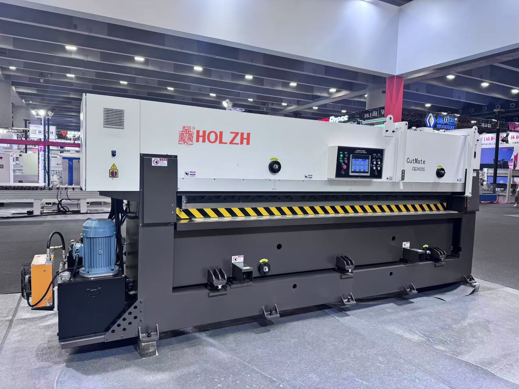 Veneer Double Knife Clipper machine CQ3400 China Woodworking Machine ...