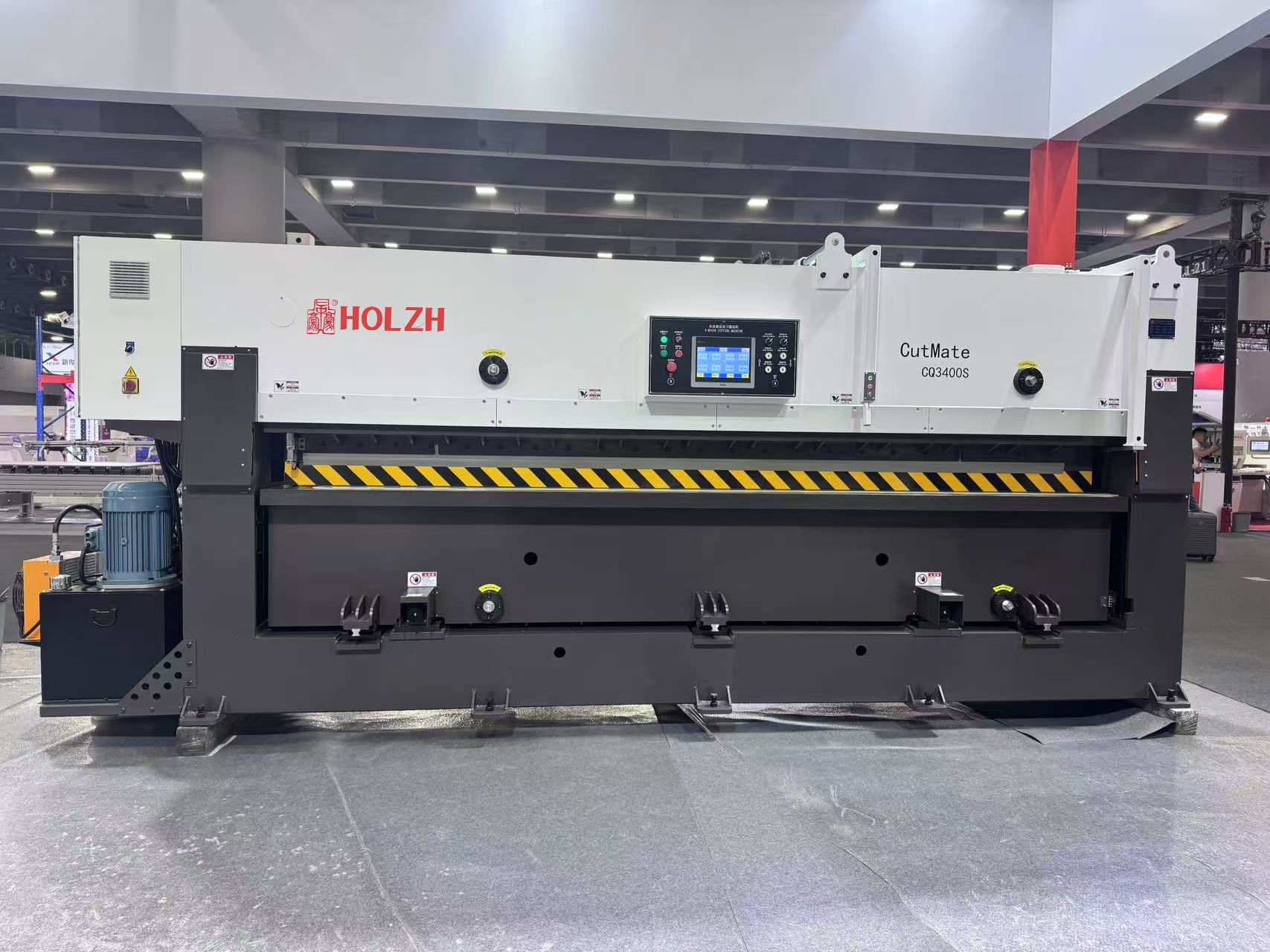 Veneer Double Knife Clipper machine CQ3400 China Woodworking Machine ...